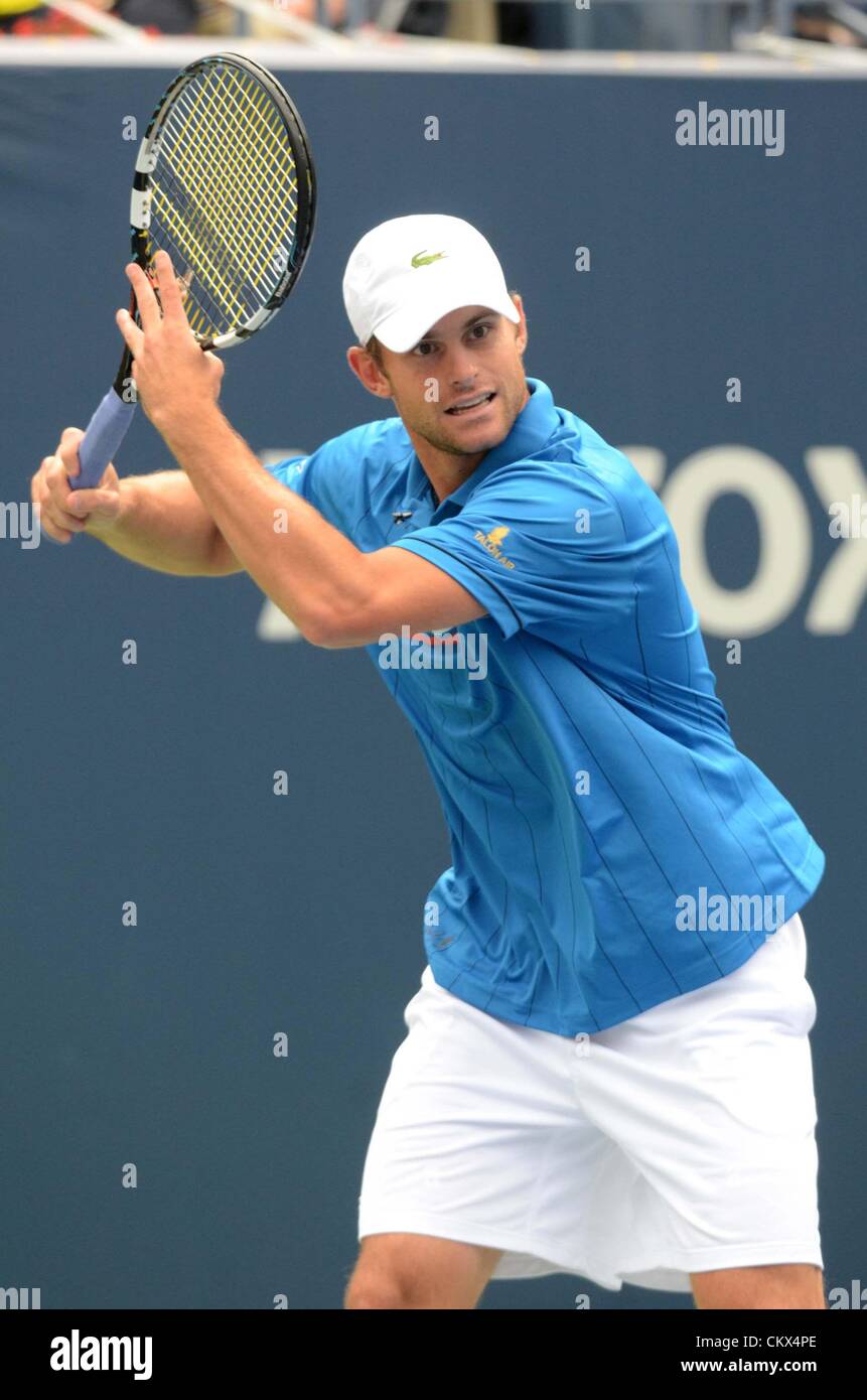 25th Aug 2012. Andy Roddick in attendance for 2012 Arthur Ashe Kids ...