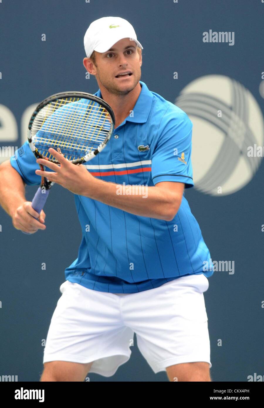 25th Aug 2012. Andy Roddick in attendance for 2012 Arthur Ashe Kids ...