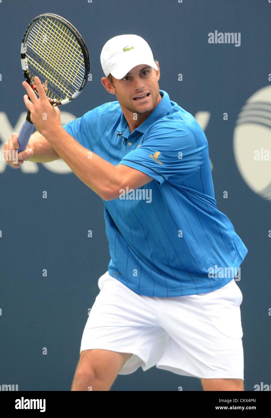 25th Aug 2012. Andy Roddick in attendance for 2012 Arthur Ashe Kids ...