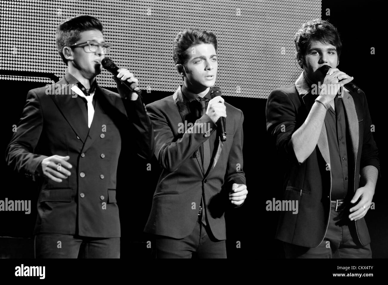 August 25, 2012 - Toronto, Canada - A trio Italian operatic pop teenage ...