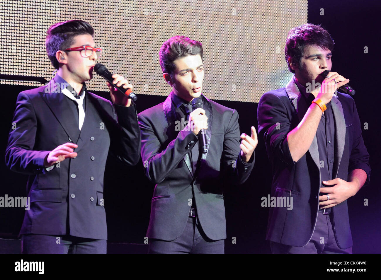 August 25, 2012 - Toronto, Canada - A trio Italian operatic pop teenage ...