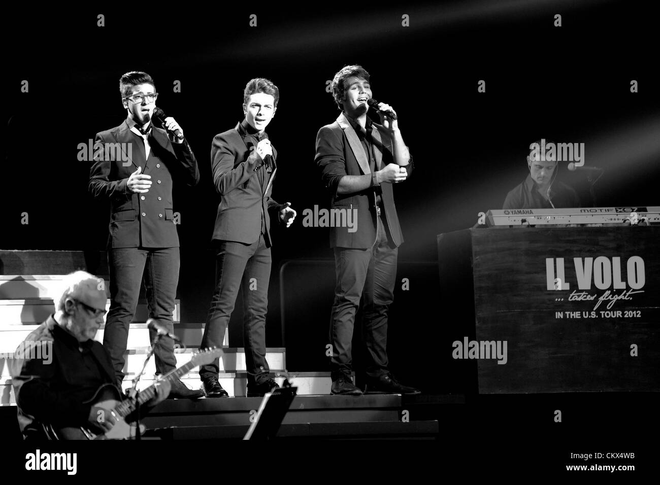 August 25, 2012 - Toronto, Canada - A trio Italian operatic pop teenage ...