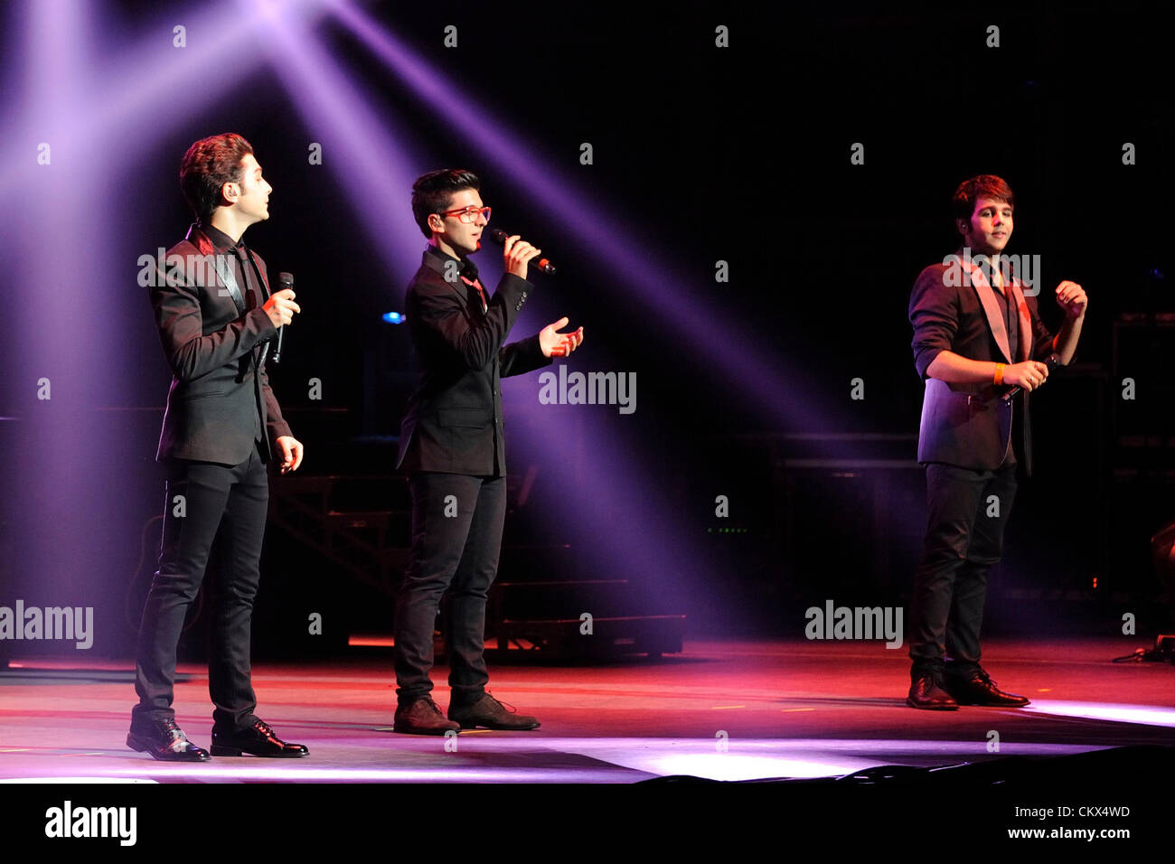 August 25, 2012 - Toronto, Canada - A trio Italian operatic pop teenage ...