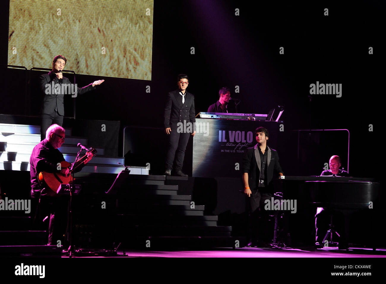 August 25, 2012 - Toronto, Canada - A trio Italian operatic pop teenage ...