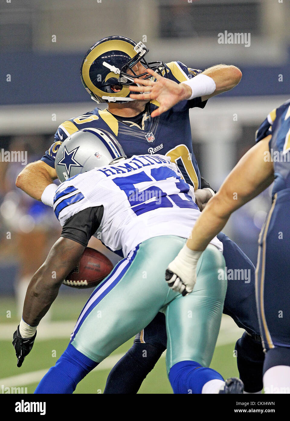 Aug. 25, 2012 - Arlington, Texas, United States of America - Dallas ...
