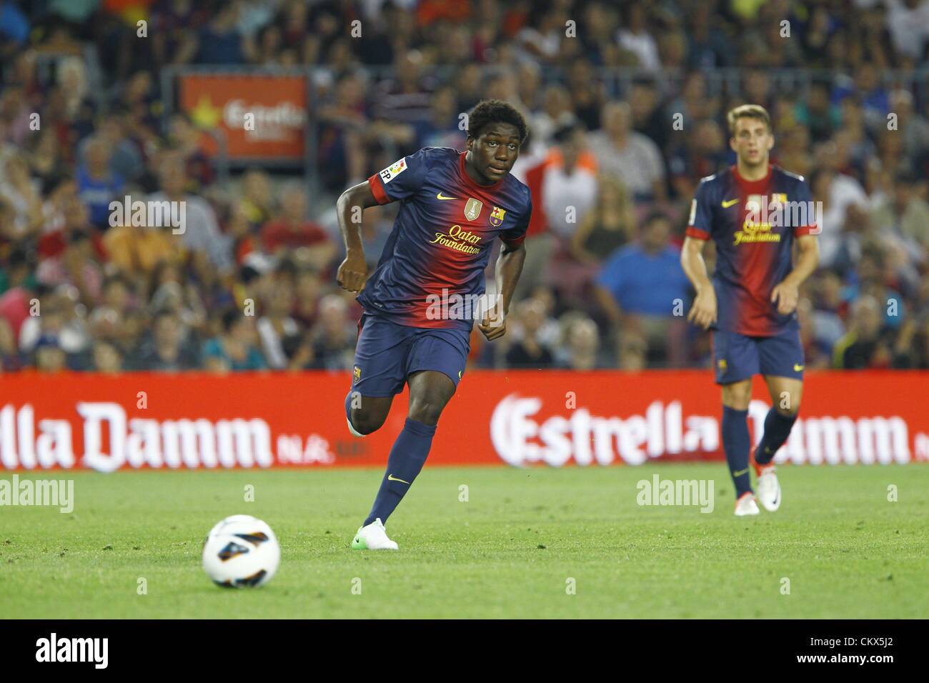 Jean Marie Dongou (Barcelona), AUGUST 20, 2012 - Football / Soccer ...