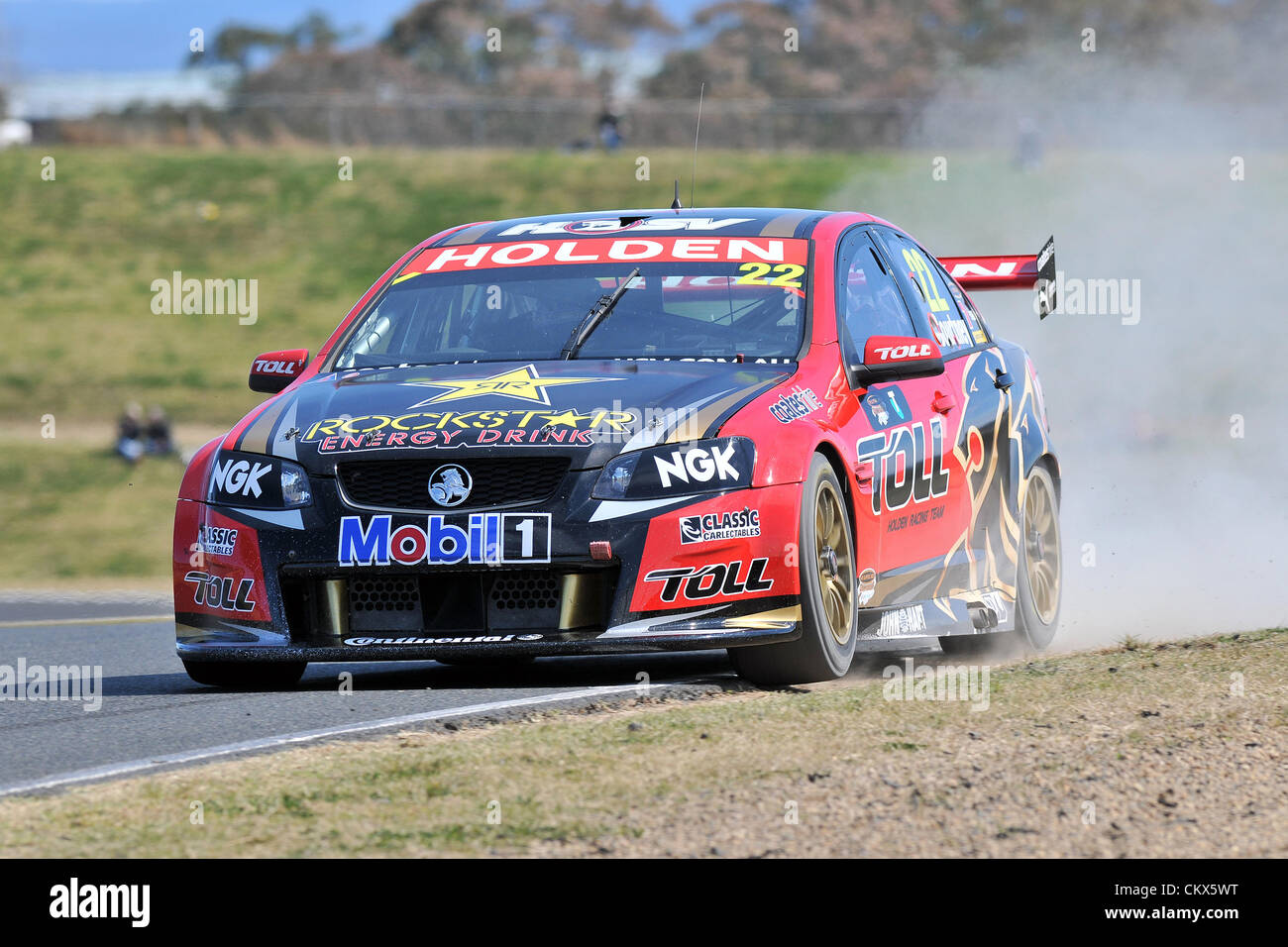26th Aug 2012. Eastern Creek,Australia. Holden Racing Teams James ...
