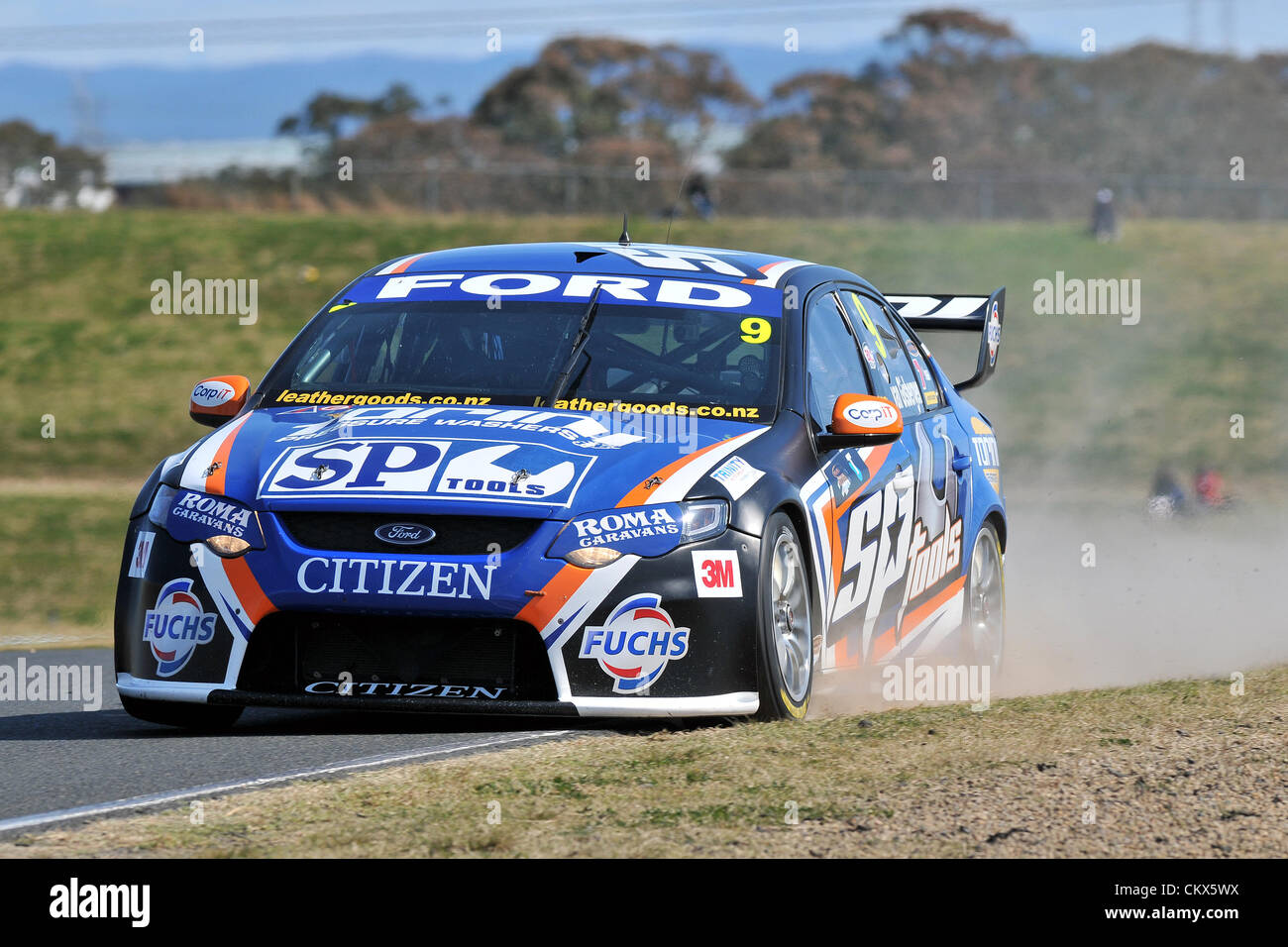 26th Aug 2012. Eastern Creek,Australia. SP Tools Racings Shane van ...
