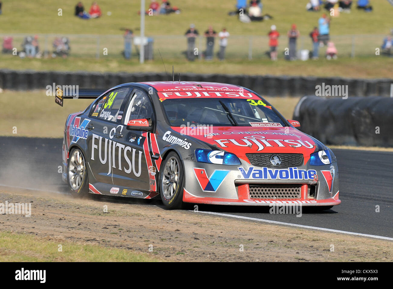 26th Aug 2012. Eastern Creek,Australia.Fujitsu Racing GRMs Michael ...