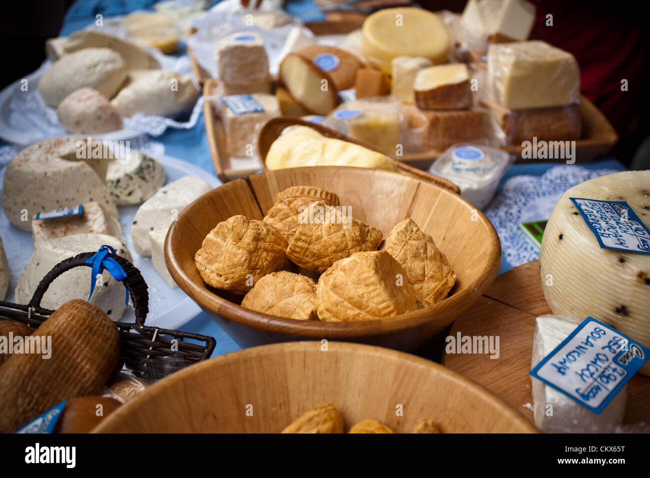 Polish food market hi-res stock photography and images - Alamy