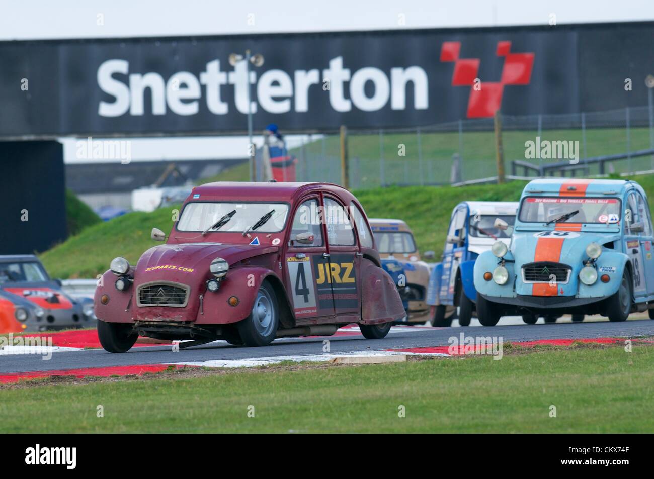 Snetterton, Norfolk, 26th August 2012. Motorsport action from the UK ...