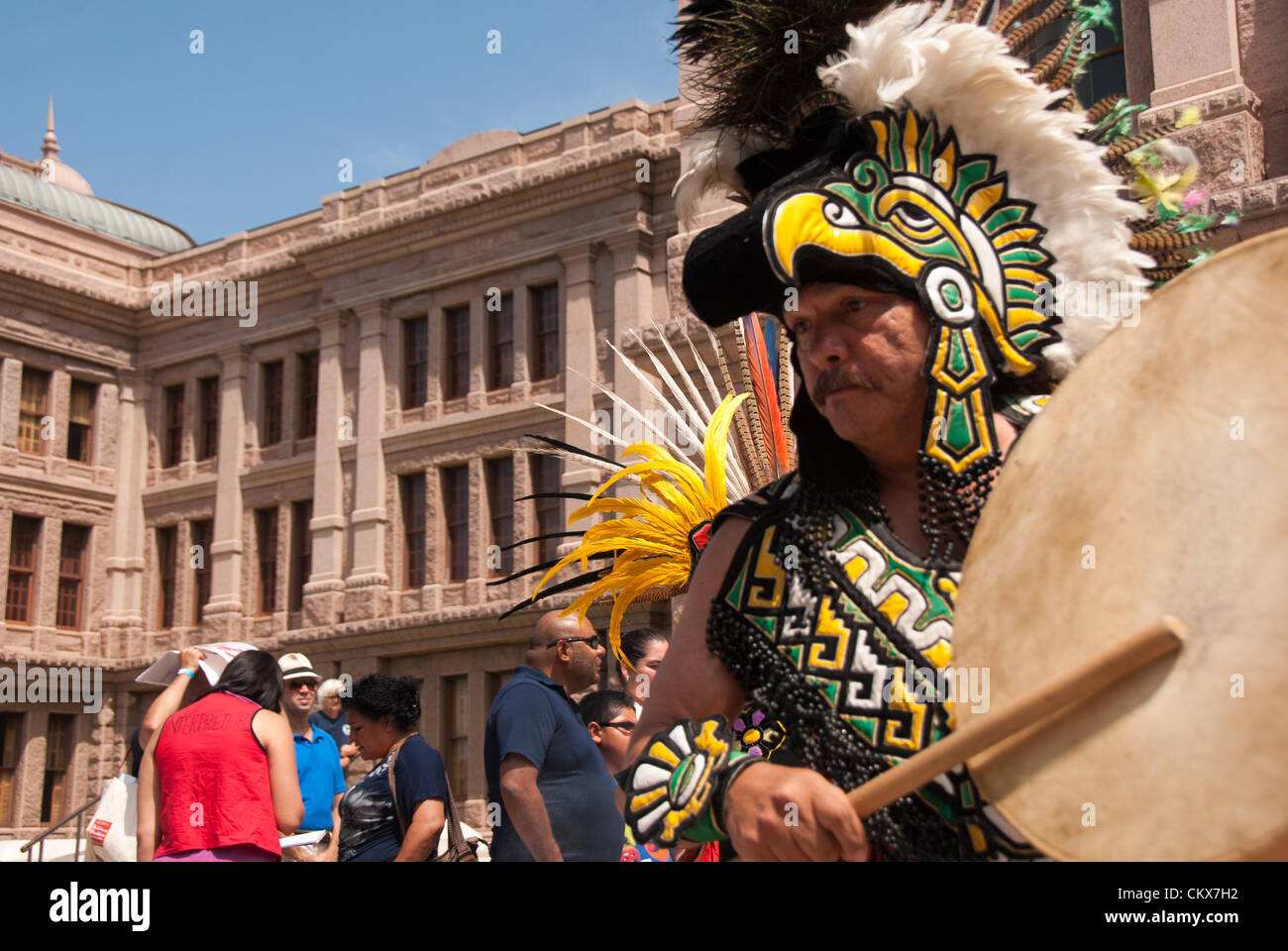 25 August 2012 Austin, Texas, USA - During the Caravan for Peace ...