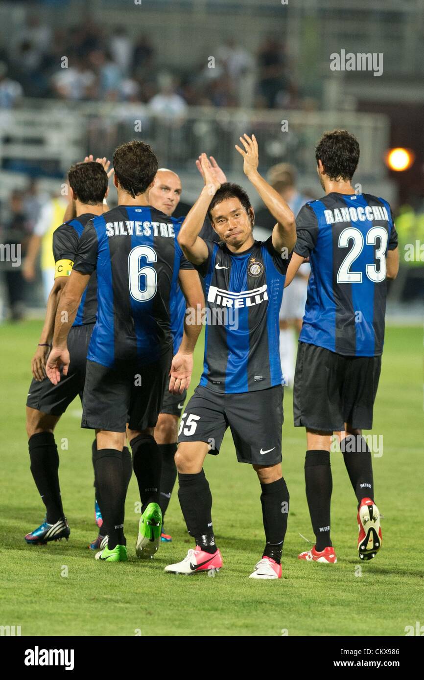 26th Aug 2012. Yuto Nagatomo (Inter), AUGUST 26, 2012 - Football ...