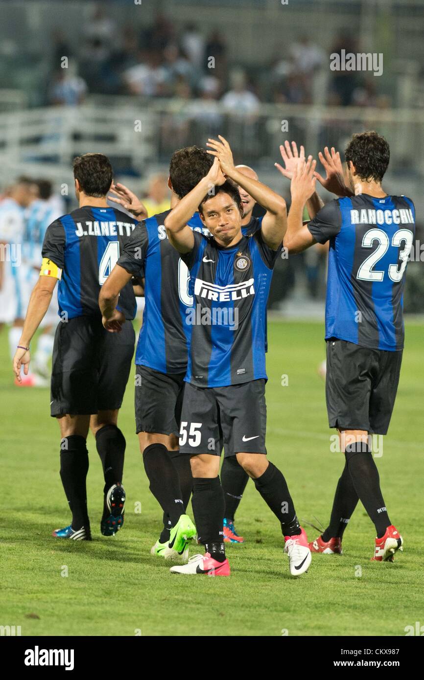 26th Aug 2012. Yuto Nagatomo (Inter), AUGUST 26, 2012 - Football ...
