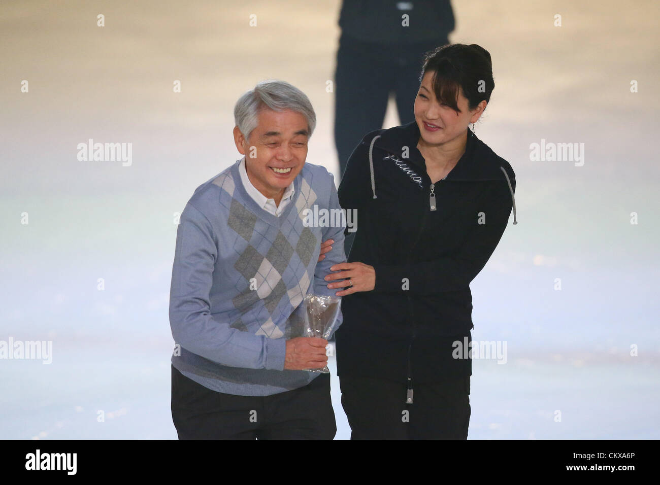 (L to R) Nobuo Sato, Yuka Sato, AUGUST 24, 2012 - Figure Skating ...