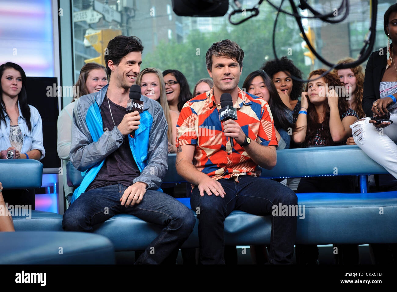 Aug. 27, 2012 - Toronto, Ontario, Canada - SEAN FOREMAN and NATHANIEL ...