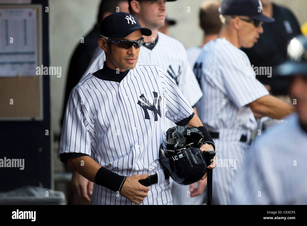 Ichiro Suzuki (Yankees), AUGUST 18, 2012 - MLB : Ichiro Suzuki of the ...