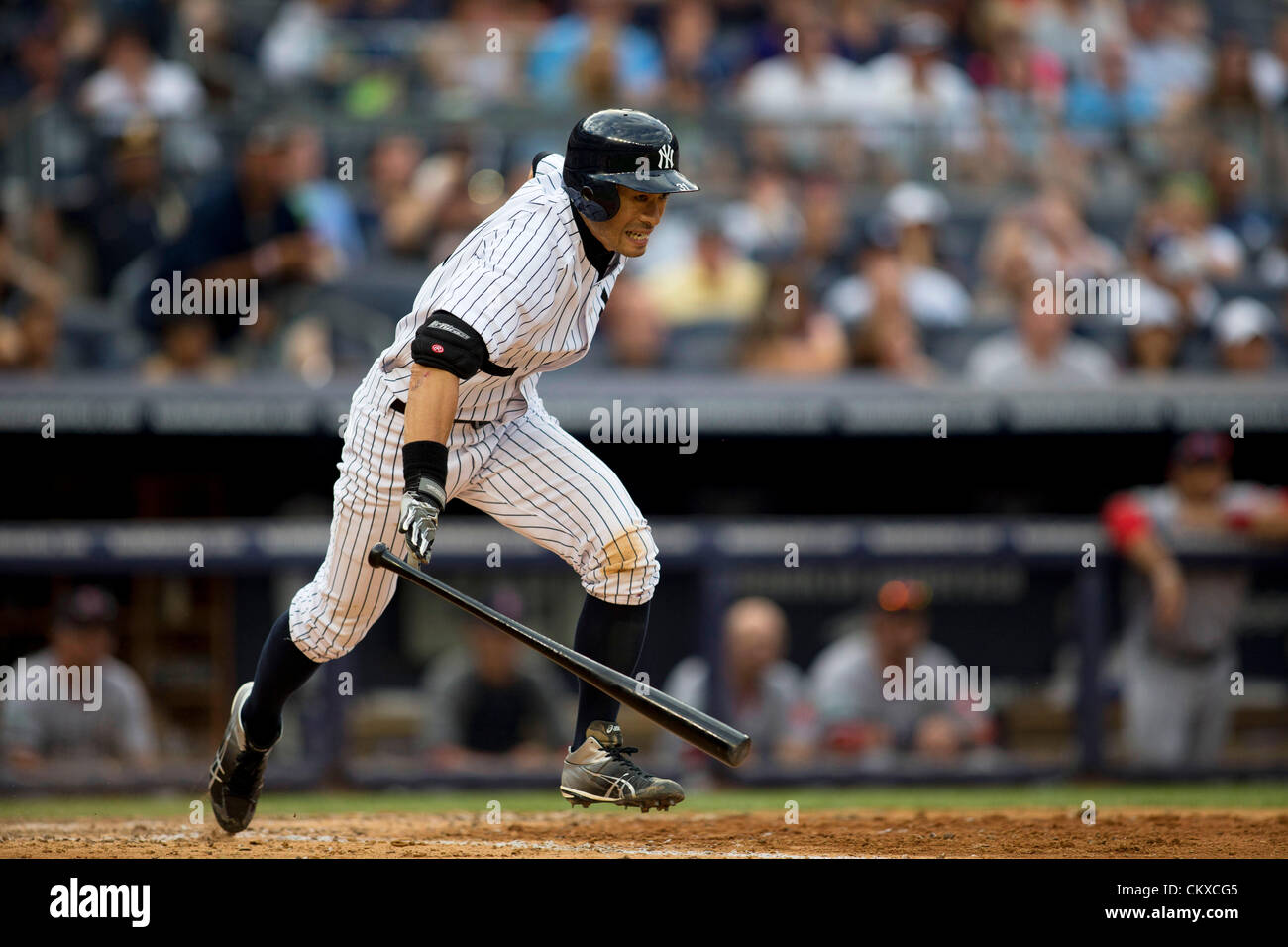 Ichiro Suzuki (Yankees), AUGUST 18, 2012 - MLB : Ichiro Suzuki of the ...