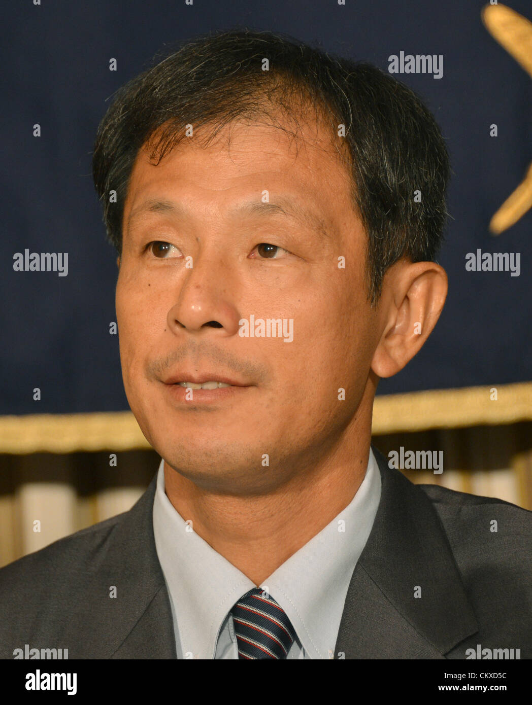 August 28, 2012, Tokyo, Japan - Yuichiro Wada, a member of the Hyogo ...