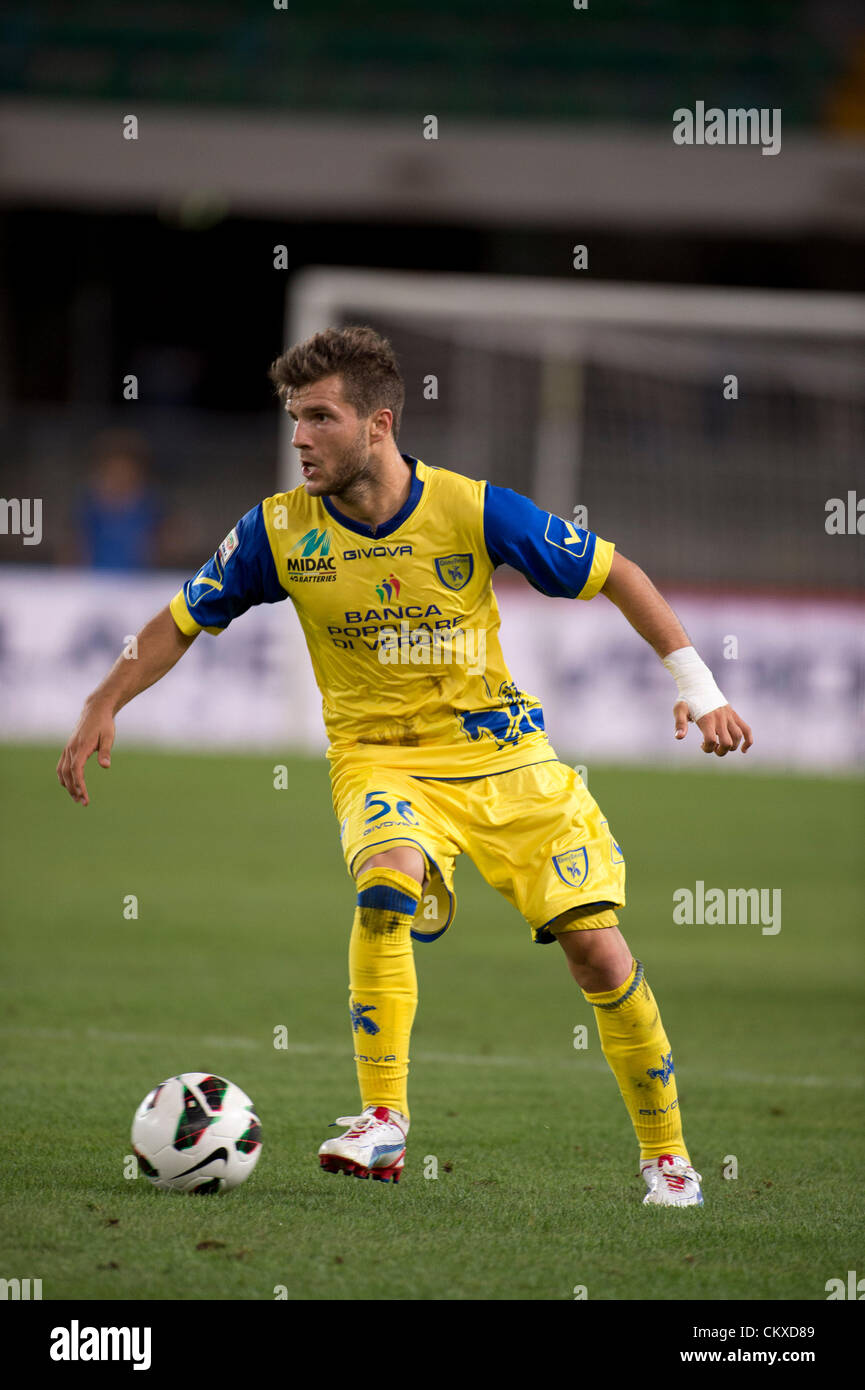 Roberto Guana (Chievo), August 26, 2012 - Football / Soccer : Italian ...