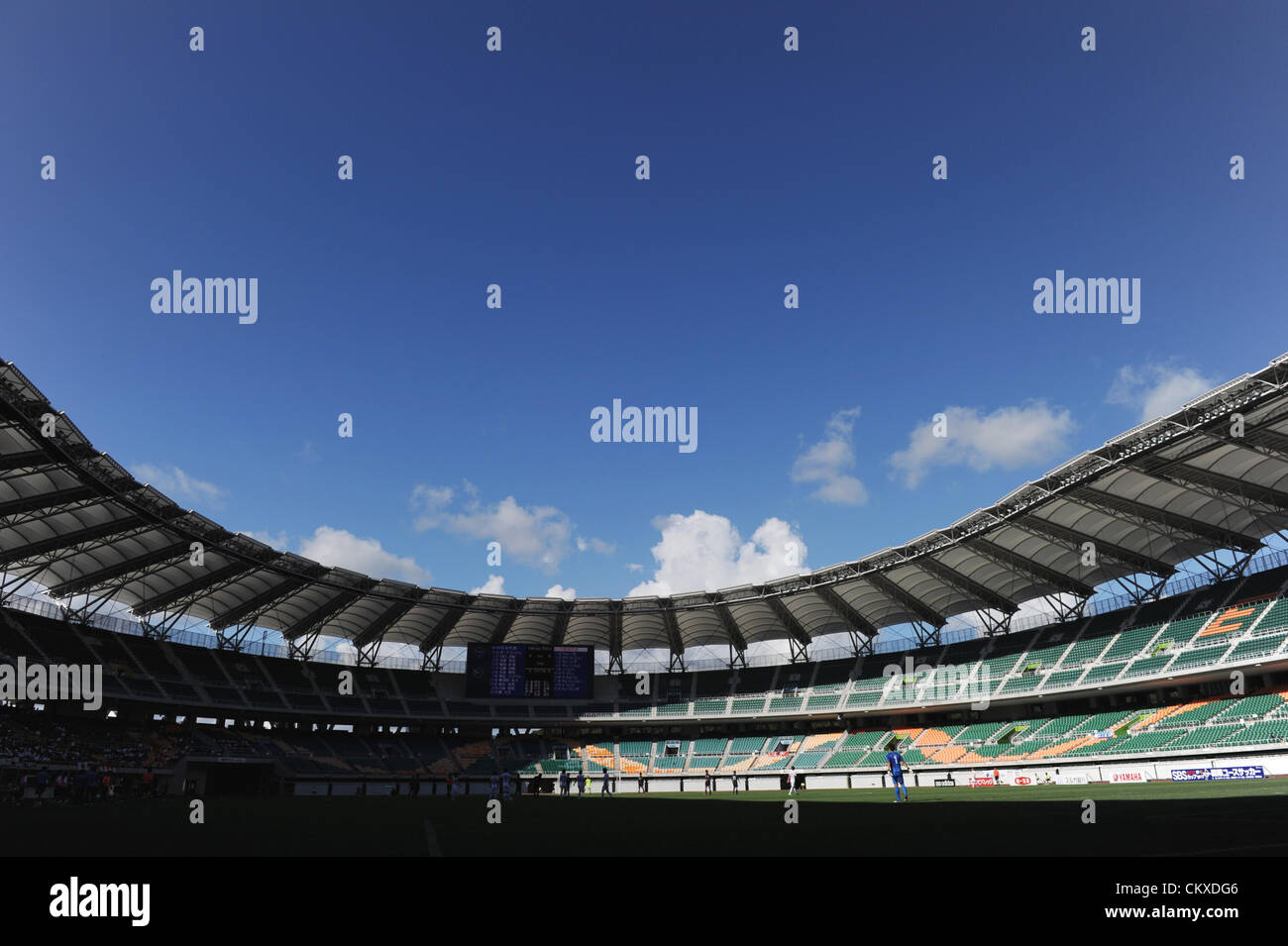 Ecopa Stadium, AUGUST 19, 2012 - Football / Soccer : A general view ...