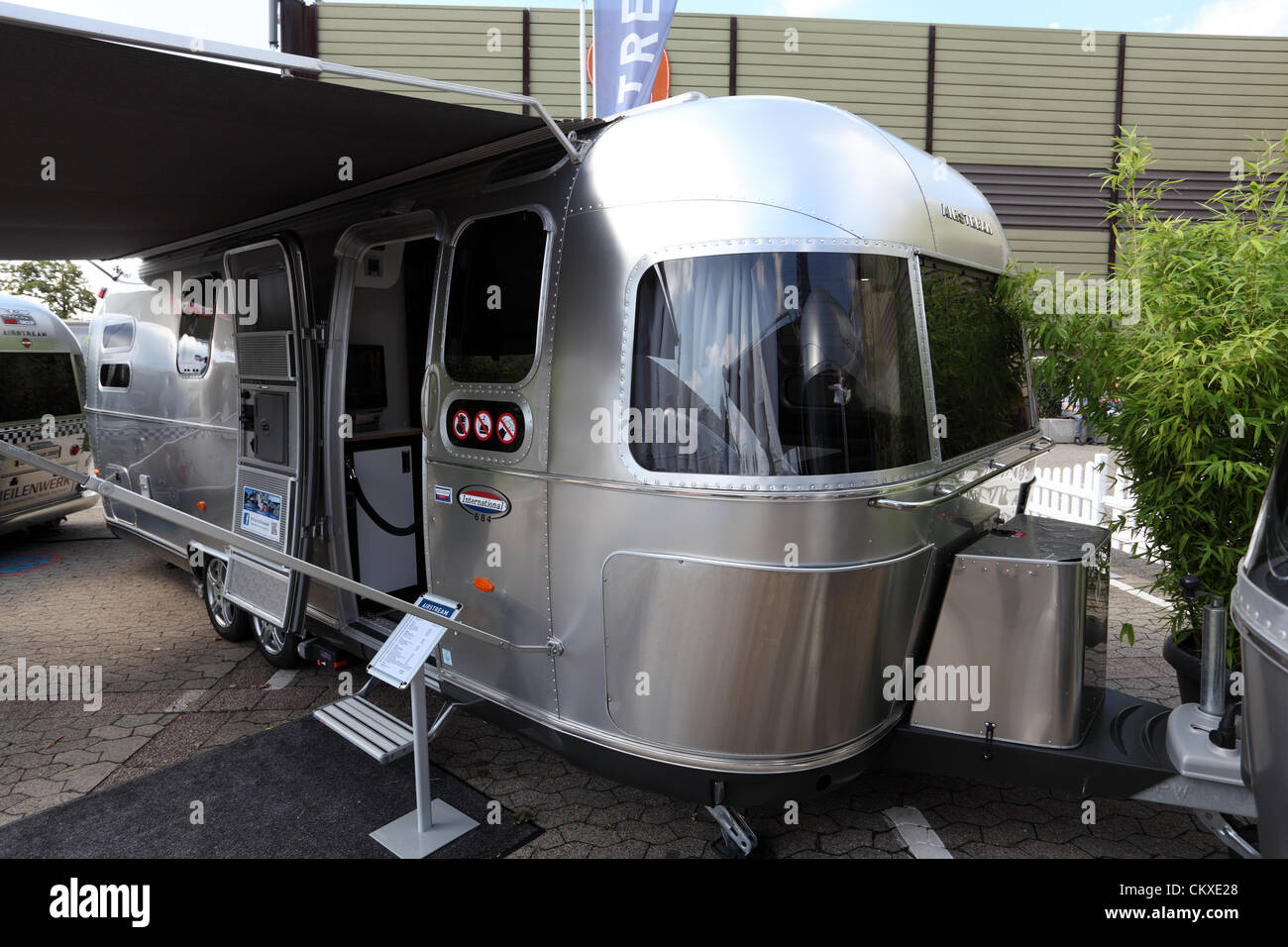 American airstream caravan hi-res stock photography and images - Alamy