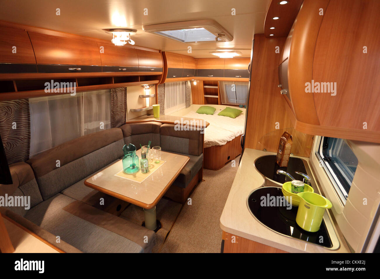 Inside caravan hi-res stock photography and images - Alamy