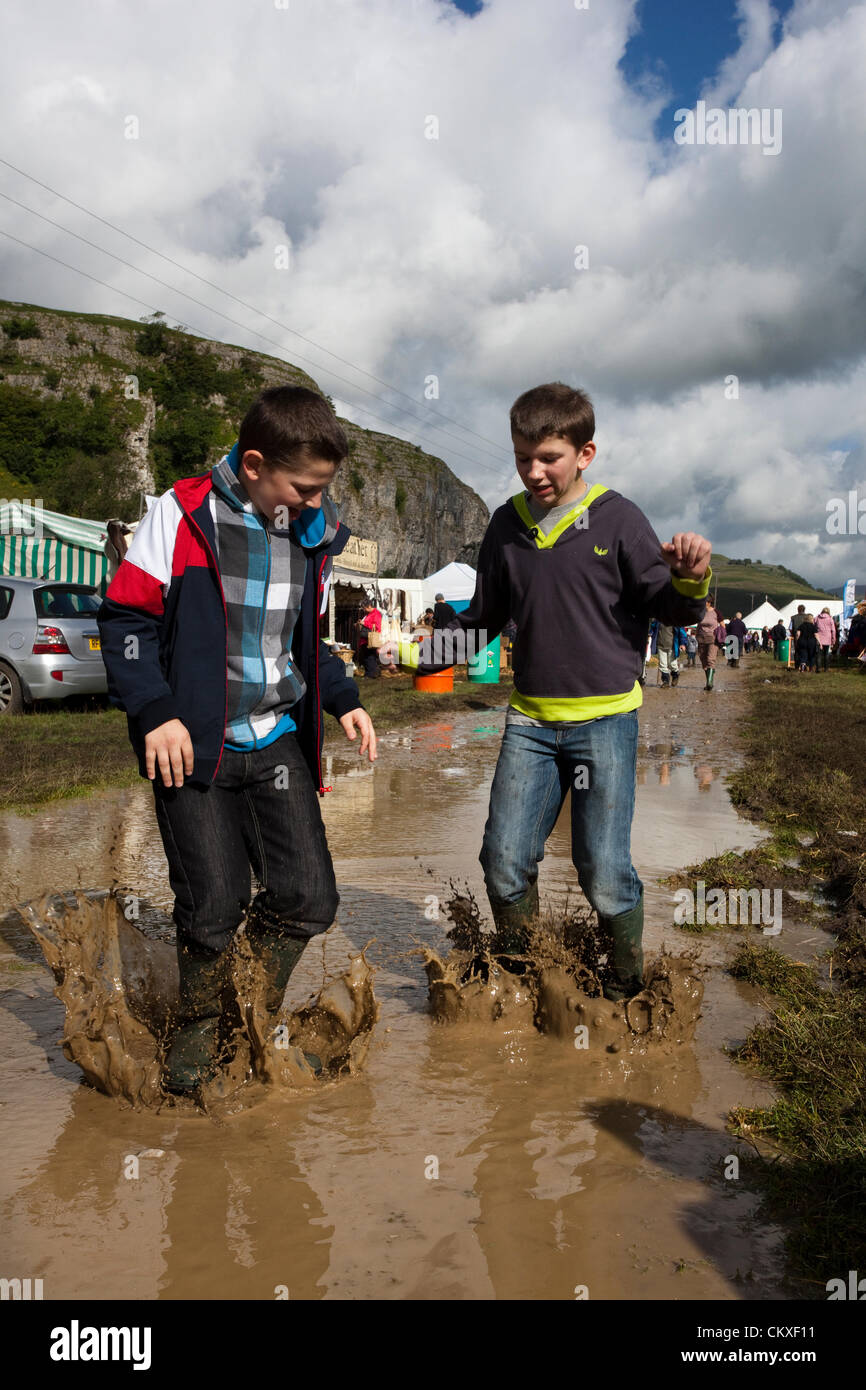 a, uk, jump, jumping, raining, winter, puddles, having fun, puddle ...