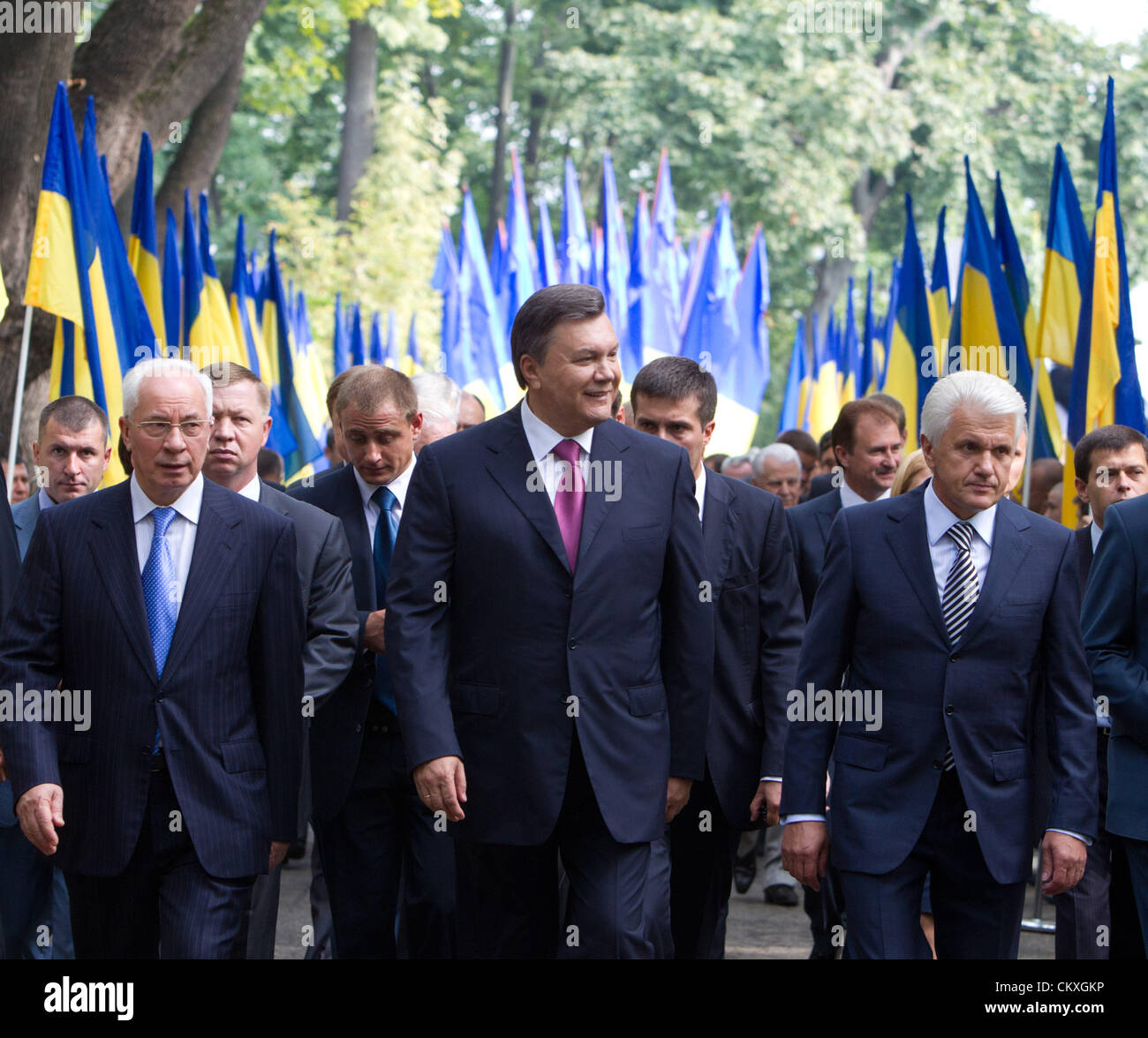 Aug. 24, 2012 - Kiev, Ukraine - Kiev, Ukraine. Ukraine's Independence ...