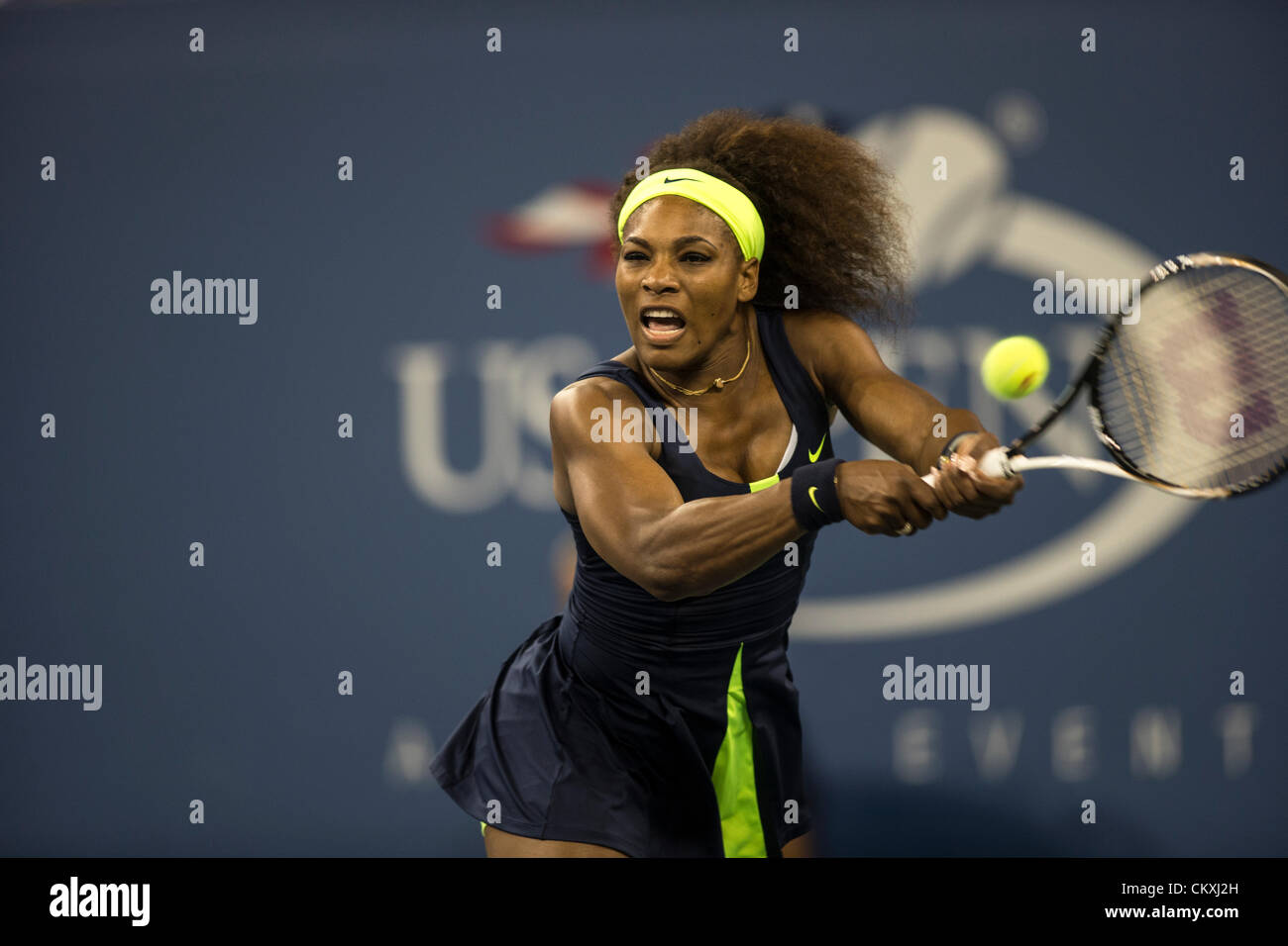 Serena williams first match hi-res stock photography and images - Alamy