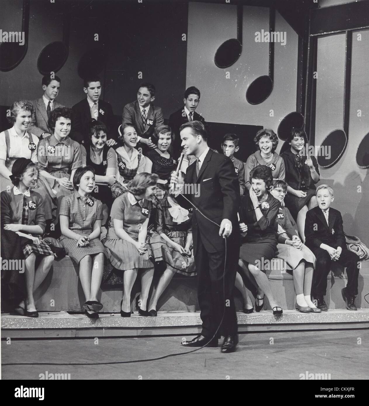 DICK CLARK.American bandstand.still.(Credit Image: Â© Smp/Globe Photos ...