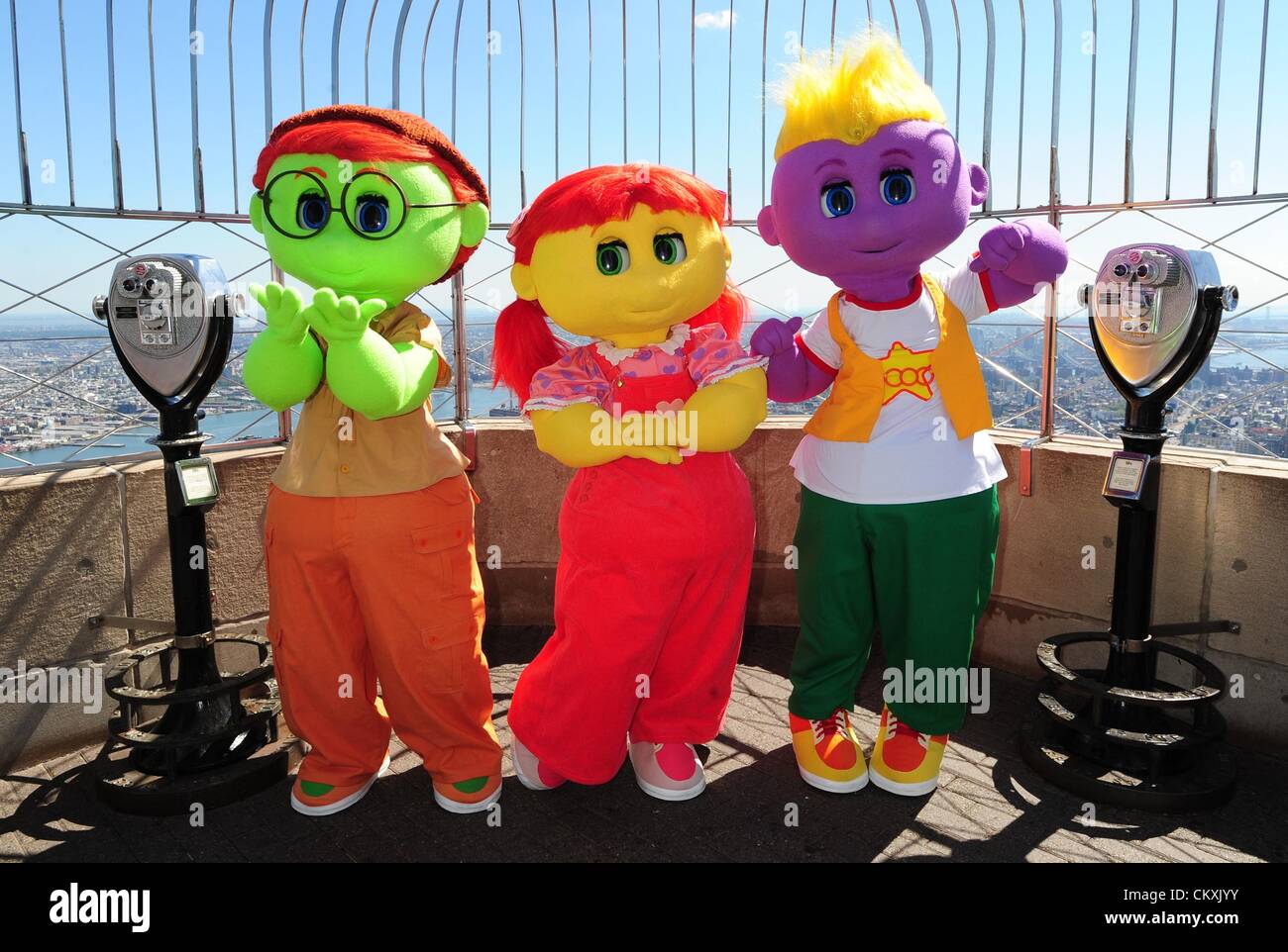 Aug. 29, 2012 - Manhattan, New York, U.S. - The Oogieloves, Goobie ...