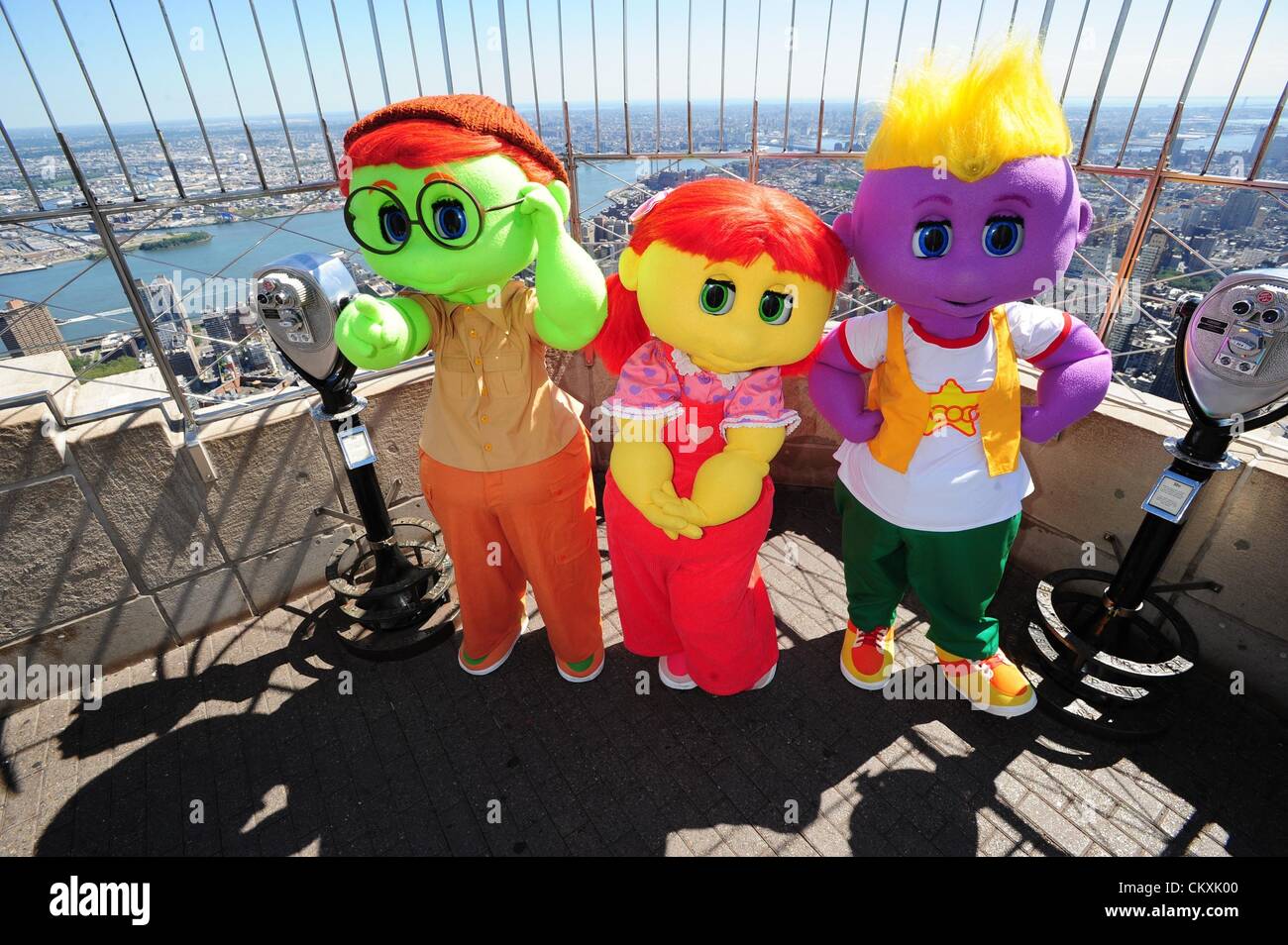 Aug. 29, 2012 - Manhattan, New York, U.S. - The Oogieloves, Goobie ...
