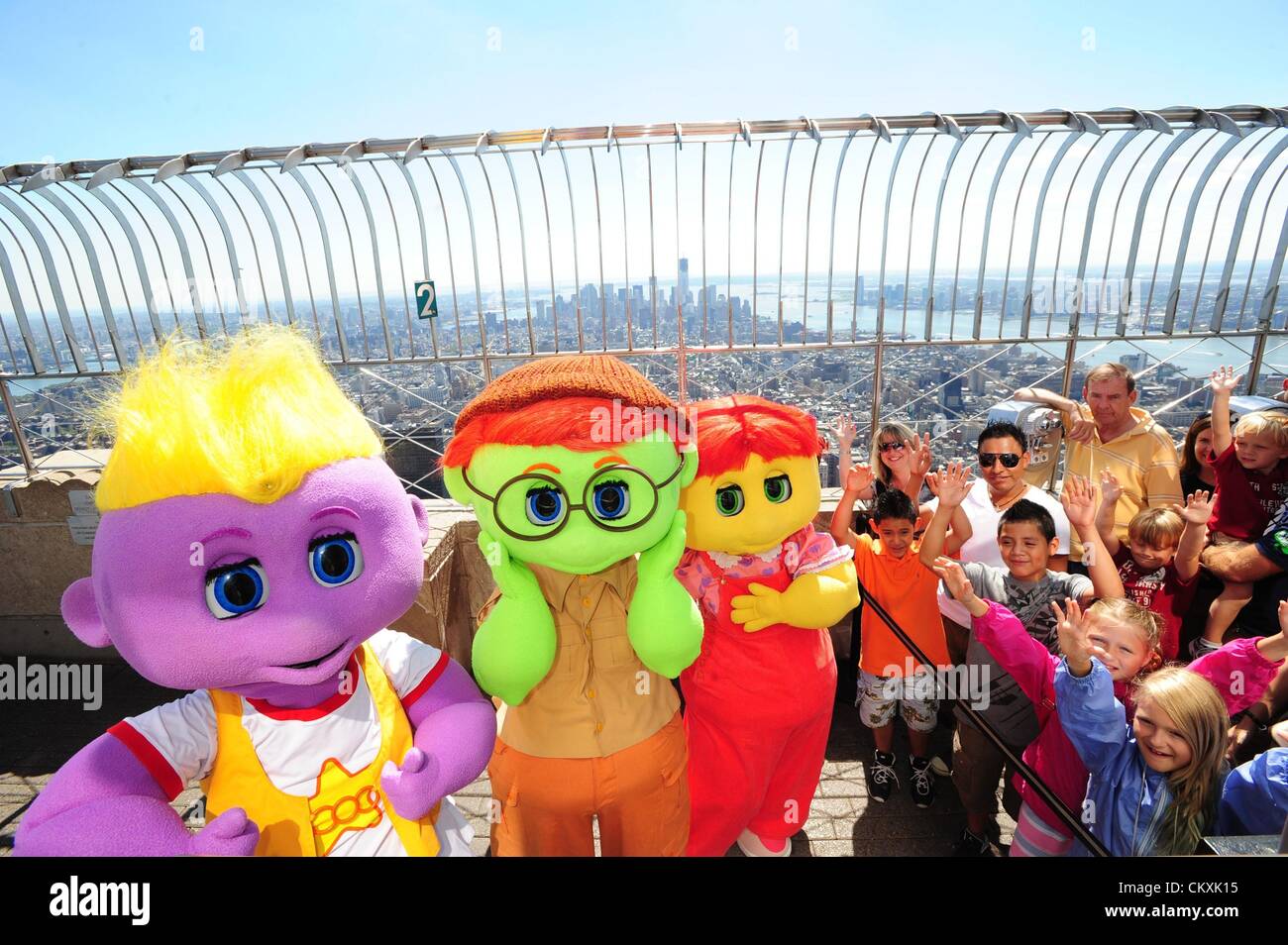 August 29th 2012, Manhattan, New York, U.S. The Oogieloves, Goobie ...