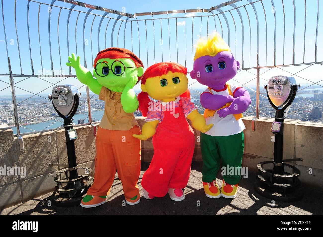 Aug. 29, 2012 - Manhattan, New York, U.S. - The Oogieloves, Goobie ...