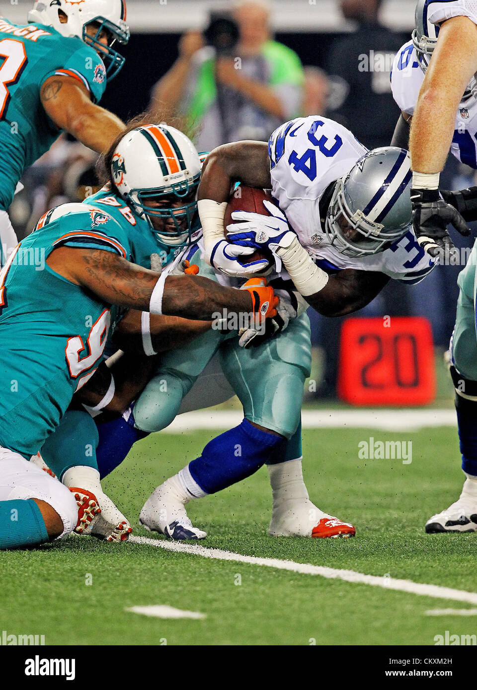 Arlington, Texas, USA. 29th Aug 2012. Dallas Cowboys running back ...