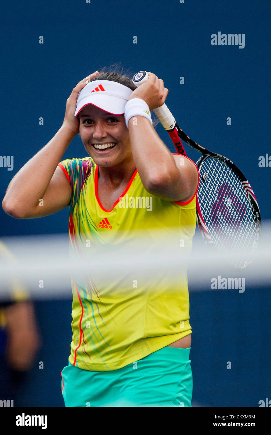 Flushing, New York, USA. 29th August 2012. Laura Robson (GBR) competing ...