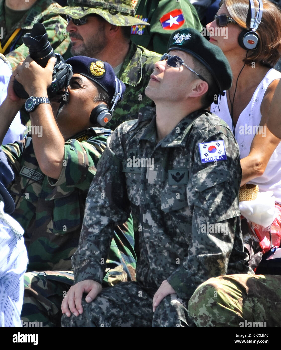 August 25, 2012, Higashi-Fuji, Japan - A high-ranking South Korean ...