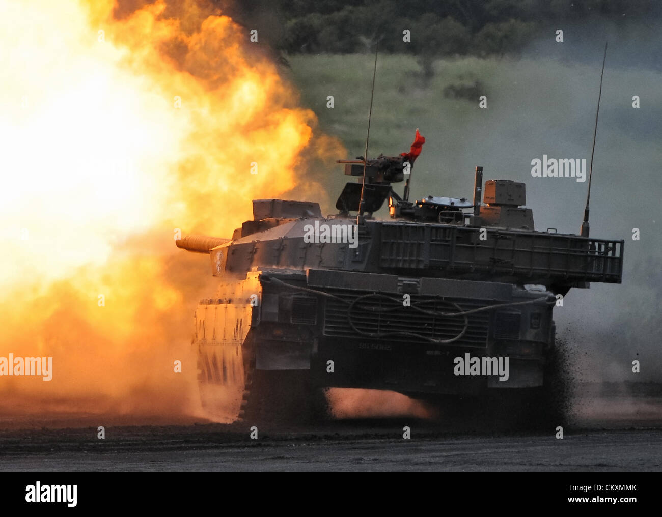 August 26, 2012, Higashi-Fuji, Japan - A Japan Ground Self-Defense ...