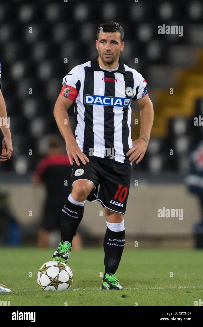 Udine, Italy. 28th Aug 2012. Antonio Di Natale (Udinese), AUGUST 28 ...