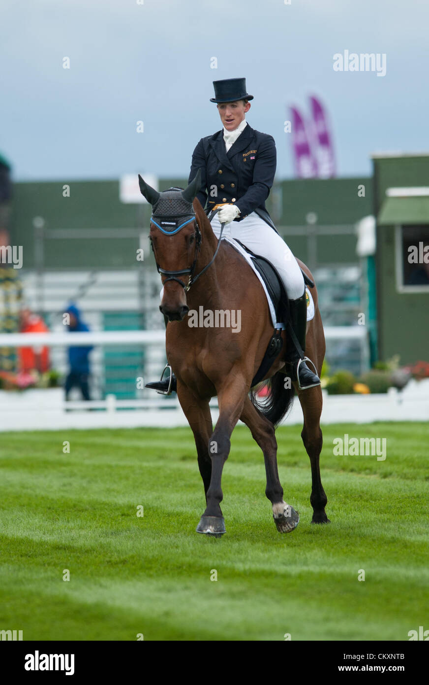 Burghley House, Stamford, UK. 30th Aug 2012. Competition Leaders Ruth ...