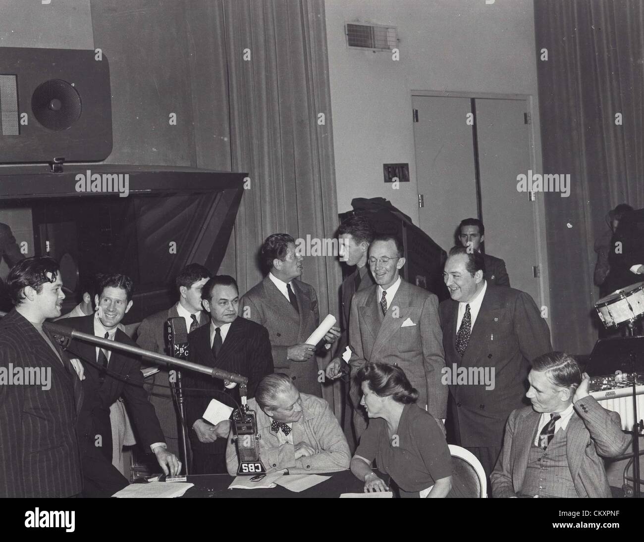 JIMMY STEWART with Orson Welles , Rudy Vallee , Edward G. Robinson ...