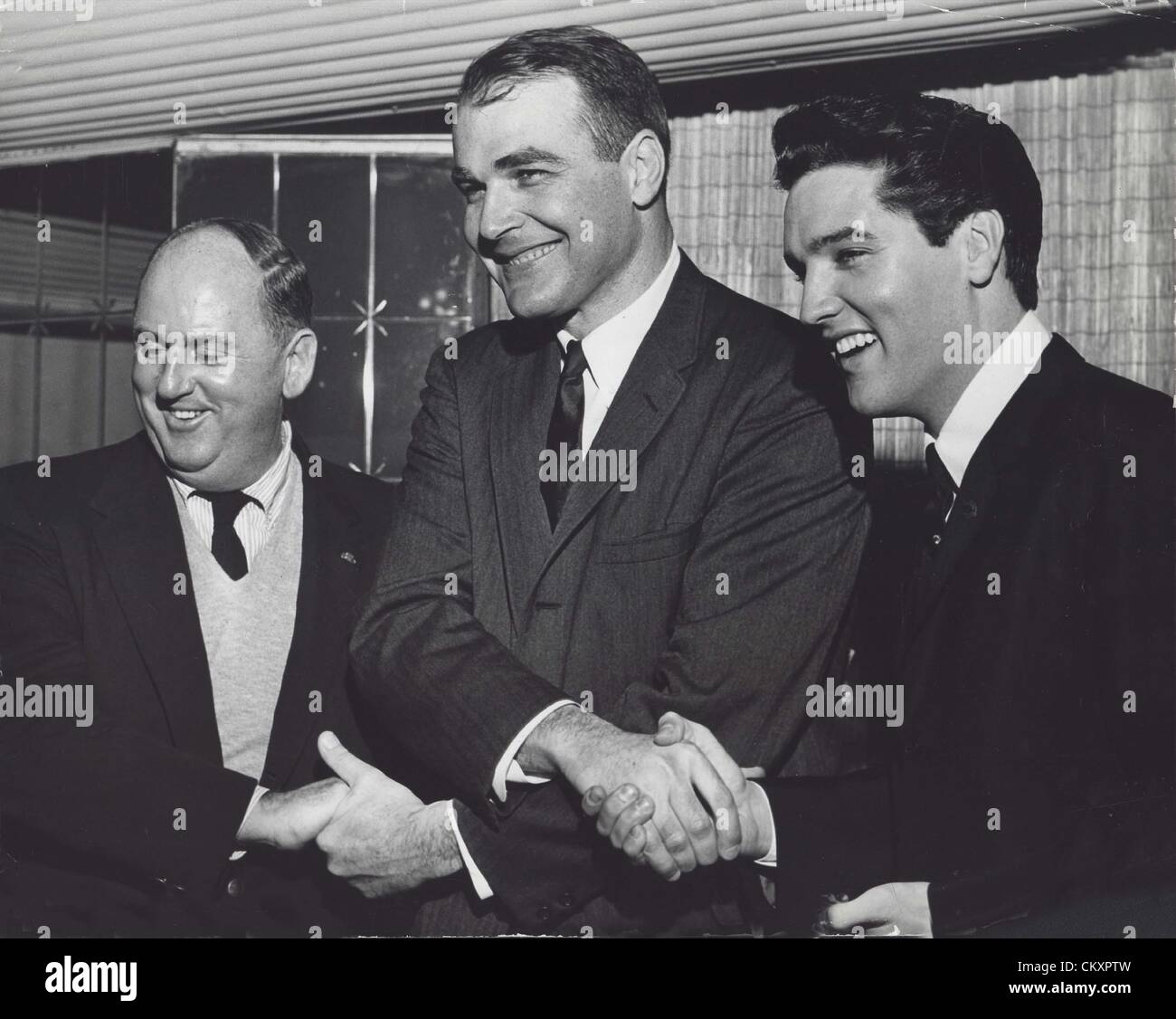 COLONEL TOM PARKER Henry Loeb Elvis Presley.Supplied by Photos, inc ...