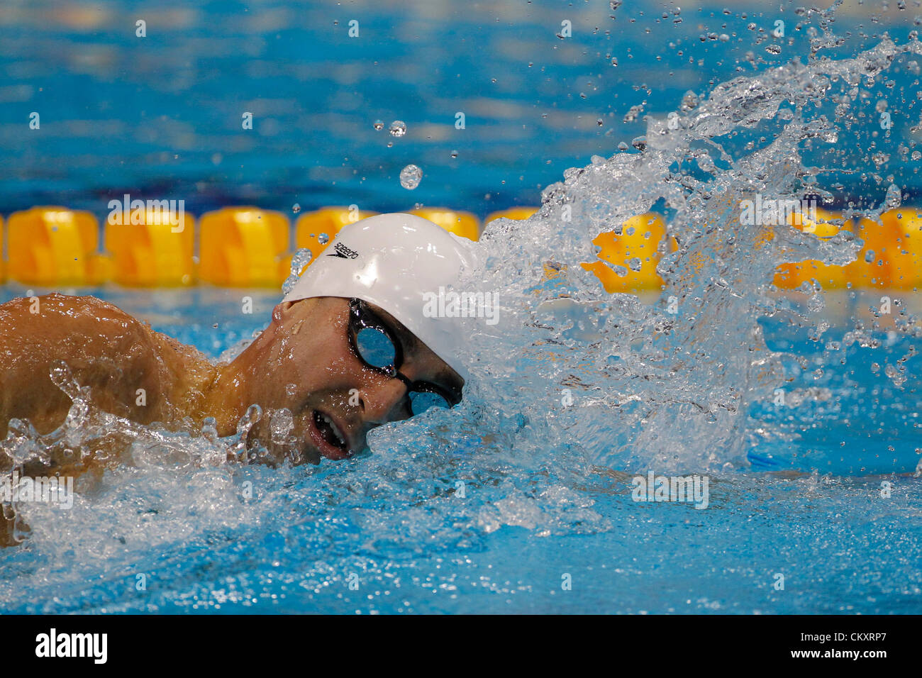 30.08.2012 Stratford, England. Benoit HOUT (CAN) during his world ...
