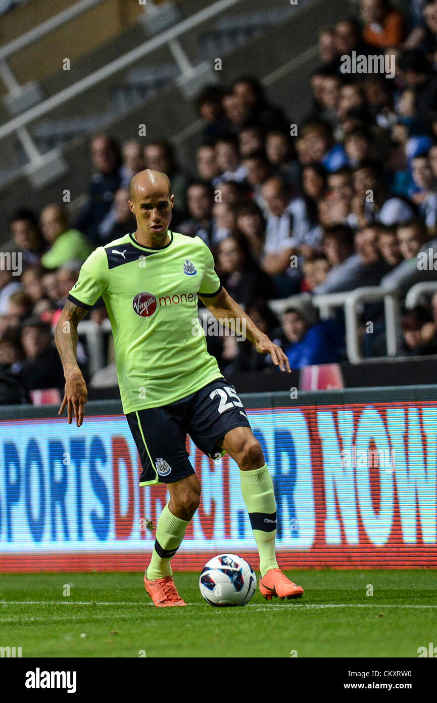 Newcastle, England. 30th Aug 2012. Newcastle's Gabriel Obertan in ...