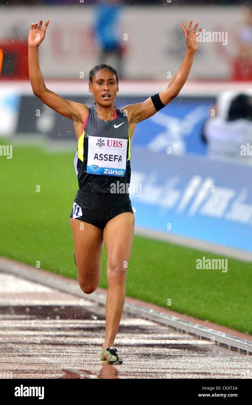 30.08.2012. Zurich, Switzerland. Athletics Diamond League World championships Zurich Switzerland ...