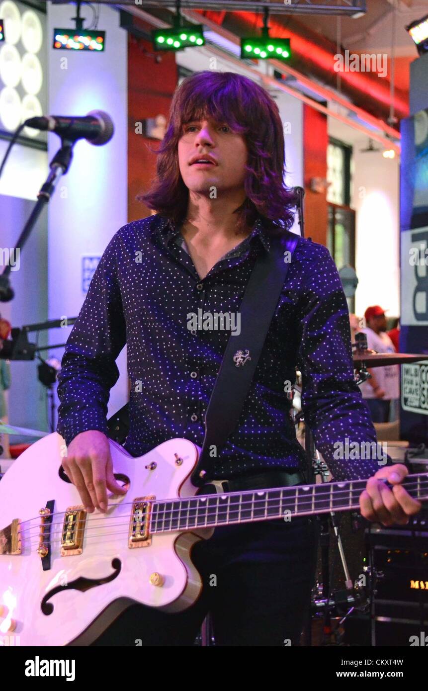 New York, USA. 30th Aug 2012. Reid Perry at in-store appearance for MLB ...