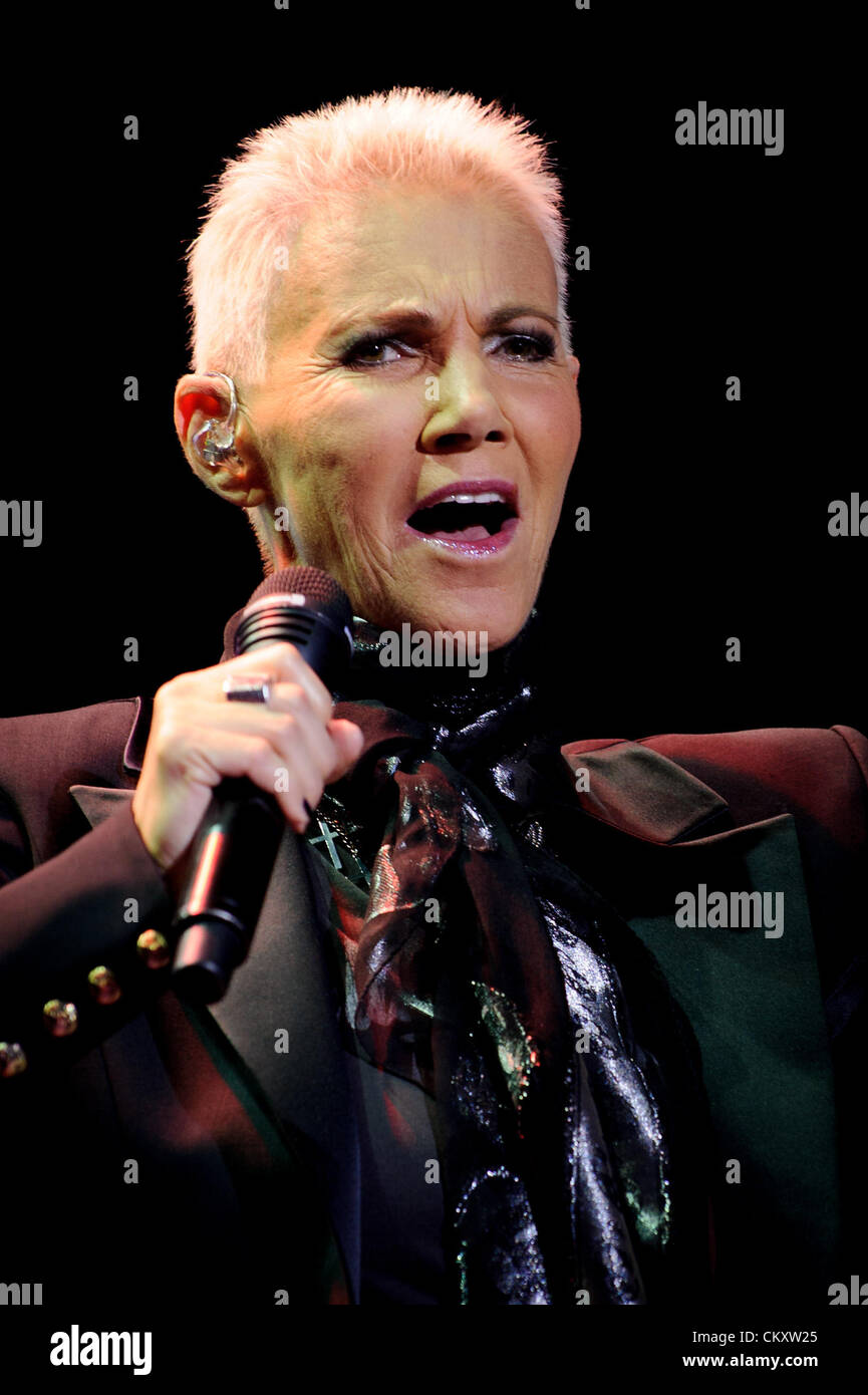 Aug. 30, 2012 - Toronto, Ontario, Canada - Lead singer of Swedish pop ...