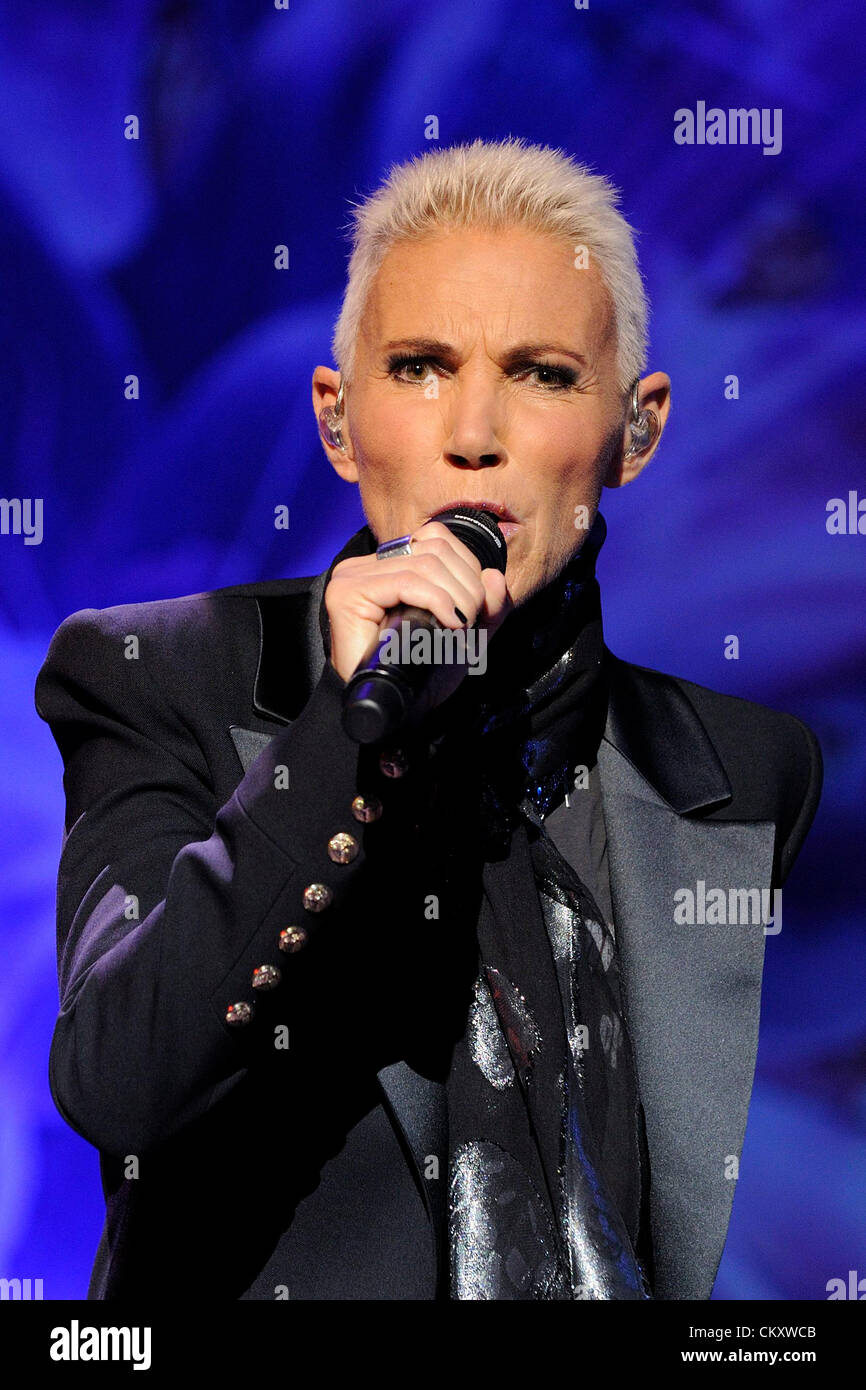 August 30, 2012 - Toronto, Canada - Swedish pop rock duo ROXETTE ...