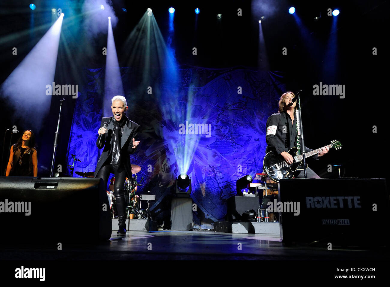 August 30, 2012 - Toronto, Canada - Swedish pop rock duo ROXETTE ...